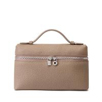 China Genuine Leather Crossbody Handbag Lunch Box Bag for Women Custom Logo OEM 30x20x10 cm for sale