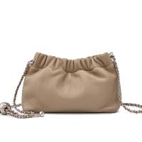 China Genuine Leather Ladies Purse Handbag with Luxury Chain Shoulder Bag 30cm for sale