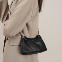 China Genuine Leather Ladies Purse Handbag with Luxury Chain Shoulder Bag 30cm for sale