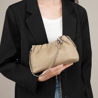 China Genuine Leather Ladies Purse Handbag with Luxury Chain Shoulder Bag 30cm for sale