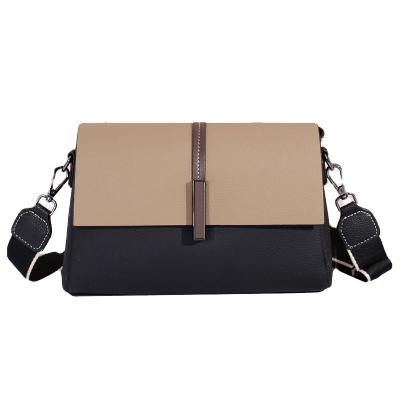 China Genuine Leather Crossbody Shoulder Bag for Women Small Square Fashion Trend 20cm x 15cm for sale