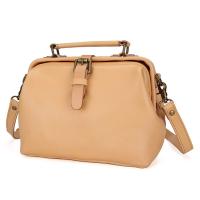 China Retro Genuine Leather Top Layer Vegetable Tanned Cowhide Crossbody Bag Sen Series Ins for sale
