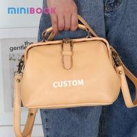 China Retro Genuine Leather Top Layer Vegetable Tanned Cowhide Crossbody Bag Sen Series Ins for sale