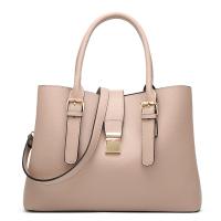 China Casual Women PU Leather Handbag Vintage Tote Bag 35x25x10cm Luxury Shoulder Bag for sale