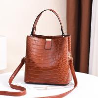 China 2024 Fashion PU Leather Women Handbag OEM ODM Custom Logo Daily Use Bag for sale