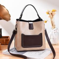 China Retro Pink Small PU Leather Shoulder Bag for Women Casual Daily Use 20x15x8 cm for sale
