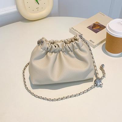 China Genuine Leather Crossbody Bag for Daily Life Low MOQ Mix Models Custom Logo Grey for sale