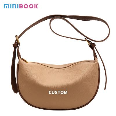 China Polyester Lining Dumpling Bag Single Shoulder Bag for Women 2023 Fashion 30x20cm for sale