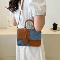 China PU Ladies Shoulder Bag Korean Diamond Lattice Small Bag Custom Logo Available 20x15cm for sale