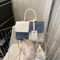 China PU Ladies Shoulder Bag Korean Diamond Lattice Small Bag Custom Logo Available 20x15cm for sale