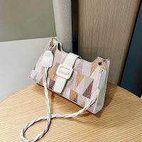 China Designer Shoulder Crossbody Bag for Women Autumn Casual Contrasting Colors 30x20x10 cm for sale