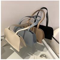 China Korean Fashion Solid Color Single Shoulder Bag Custom Logo Women Handbag 30x20x10cm for sale
