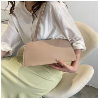 China Korean Fashion Solid Color Single Shoulder Bag Custom Logo Women Handbag 30x20x10cm for sale