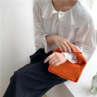 China PU Leather Small Rectangle Clutch Hand Bag OEM ODM for Ladies Shoulder Crossbody Bag 20x12cm for sale