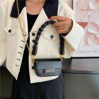 China Fashion Laser Small Square Bag Woven Handbag Shoulder Bag for Women Single Handle 20x15cm for sale