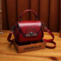 China Retro Women's Small Square Shoulder Crossbody Bag Versatile Handheld 20cm for sale
