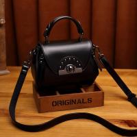 China Retro Women's Small Square Shoulder Crossbody Bag Versatile Handheld 20cm for sale