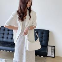 China Fashion Women's Handbag Polyester Lining Ladies Shoulder Bag 2023 Summer Style Custom Logo OEM for sale