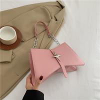 China Custom Logo 2024 Trendy Thick Chain Small Tote Shoulder Bag for Women Handbag 25cm for sale