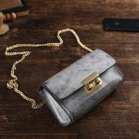 China Custom Logo Retro Wax Matt Vegetable Tanned Cowhide Shoulder Crossbody Bag for Women 30x20cm for sale