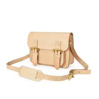 China Retro Motorcycle Bag Genuine Leather Single Handle/Strap First Layer Cowhide Design for sale