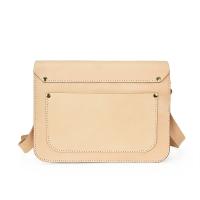 China Retro Motorcycle Bag Genuine Leather Single Handle/Strap First Layer Cowhide Design for sale
