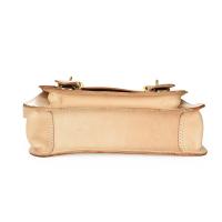China Retro Motorcycle Bag Genuine Leather Single Handle/Strap First Layer Cowhide Design for sale