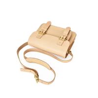 China Retro Motorcycle Bag Genuine Leather Single Handle/Strap First Layer Cowhide Design for sale
