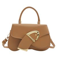 China Trendy Women Genuine Leather Shoulder Purse with Underarm Lock 30cm x 20cm for sale
