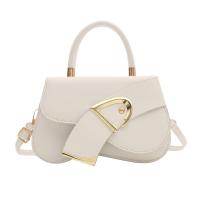 China Trendy Women Genuine Leather Shoulder Purse with Underarm Lock 30cm x 20cm for sale