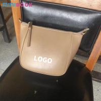 China Flocked Cowhide Bag 2024 Spring Versatile Daily Use Handbag Custom Logo OEM for sale