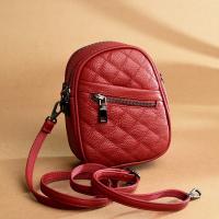 China Genuine Leather Small Square Shoulder Bag Women Casual Versatile Daily Use 2024 for sale