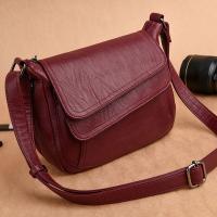 China Korean Style Women's Shoulder Bag Soft Leather Crossbody Bag 2024 Daily Use for sale