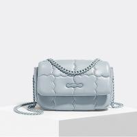 China PU Niche Design Chain Bag Women Fashion Single Shoulder Crossbody Bag Small Fragrance 20cm for sale