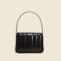 China Custom Solid Color Chain Crossbody Purse Bag for Women Single Handle 25cm for sale