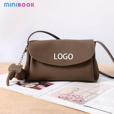 China Mini Soft Leather Crossbody Bag for Women Low MOQ Mix Models Custom Logo OEM for sale