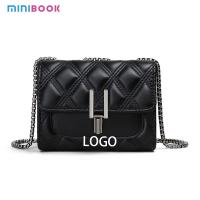 China Genuine Leather Crossbody Bag for Women Mini Square Chain Bag 2024 Summer for sale