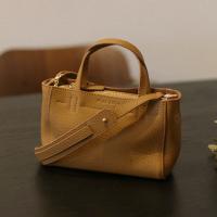 China All Seasons Mini Tote Handbag First Layer Cowhide Portable Women Fashion 30cm for sale