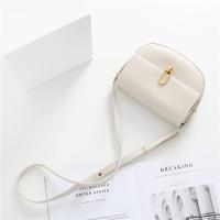 China Genuine Leather Semi-Circle Saddle Bag for Women Custom Logo 2024 for sale