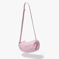 China All Seasons Soft Leather Pleated Cloud Bag Korean Style Shoulder Crossbody Bag 30cm for sale