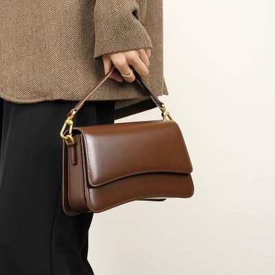 China Mini Leather Flap Crossbody Sling Bag for Women Luxury Design 2024 Low MOQ Mix Models for sale