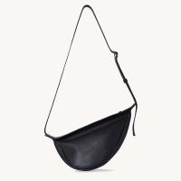 China Custom Logo Luxury Leather Bodycross Messenger Bag for Men Women 20L Capacity for sale