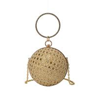 China Designer Crystal Shoulder Bag Luxury Evening Purse for Women Party Handbag 30cm for sale