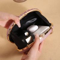 China Sunflower Rhinestone Clutch Evening Bag Crystal Women Handbag Party Purse 25cm for sale