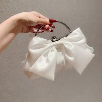 China Custom Silk Satin Clutch Bag for Women Dinner Dress Formal Occasions Low MOQ Sample for sale