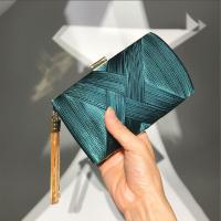 China Women Satin Tassel Envelope Clutch Bag for Wedding Party Formal Events 25cm for sale