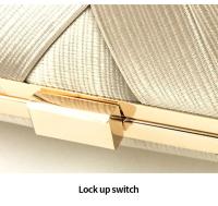 China Women Satin Tassel Envelope Clutch Bag for Wedding Party Formal Events 25cm for sale
