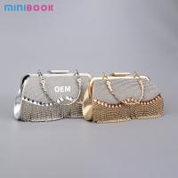 China OEM Rhinestone Leather Handbag for Women 2024 Fashion Crossbody Purse with Custom Logo for sale