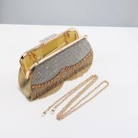 China OEM Rhinestone Leather Handbag for Women 2024 Fashion Crossbody Purse with Custom Logo for sale