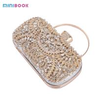China GoldenChic Shiny Party Bridal Evening Clutch Handbag 19cm x 12.5cm for Glamour for sale